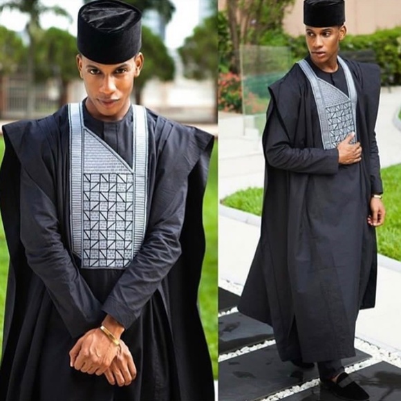 Oga Faaji | Accessories | Black Africa Hats Nigerian Kufi Fila Crown ...